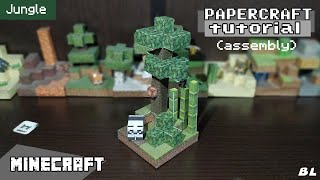 Sabana Minecraft Papercraft - assembly tutorial - ByLom... | Doovi