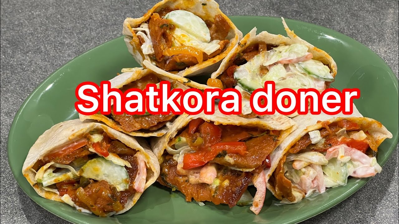 How to cook shatkora doner kebab | quick and easy recipe - YouTube