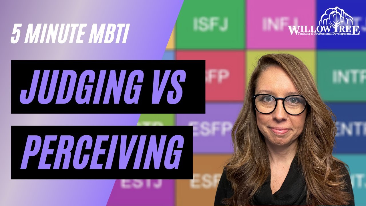 Judging vs Perceiving in 5 Minutes [5 Minute MBTI] - YouTube