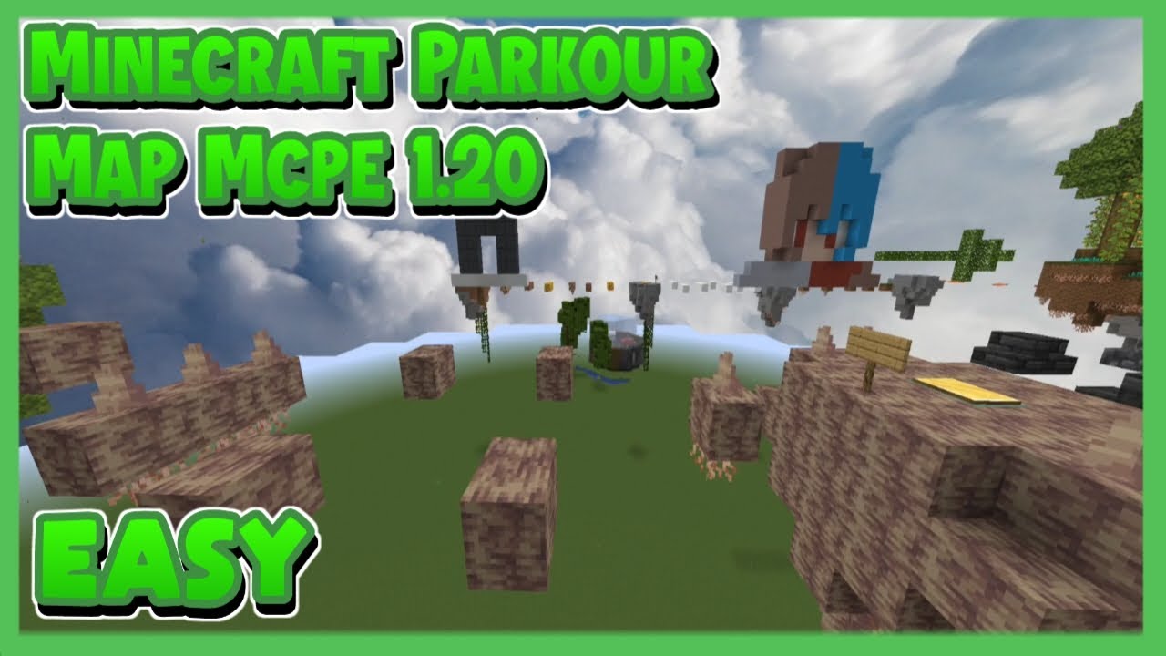 Minecraft Map Parkour MCPE 1.20 || Minecraft Parkour - YouTube