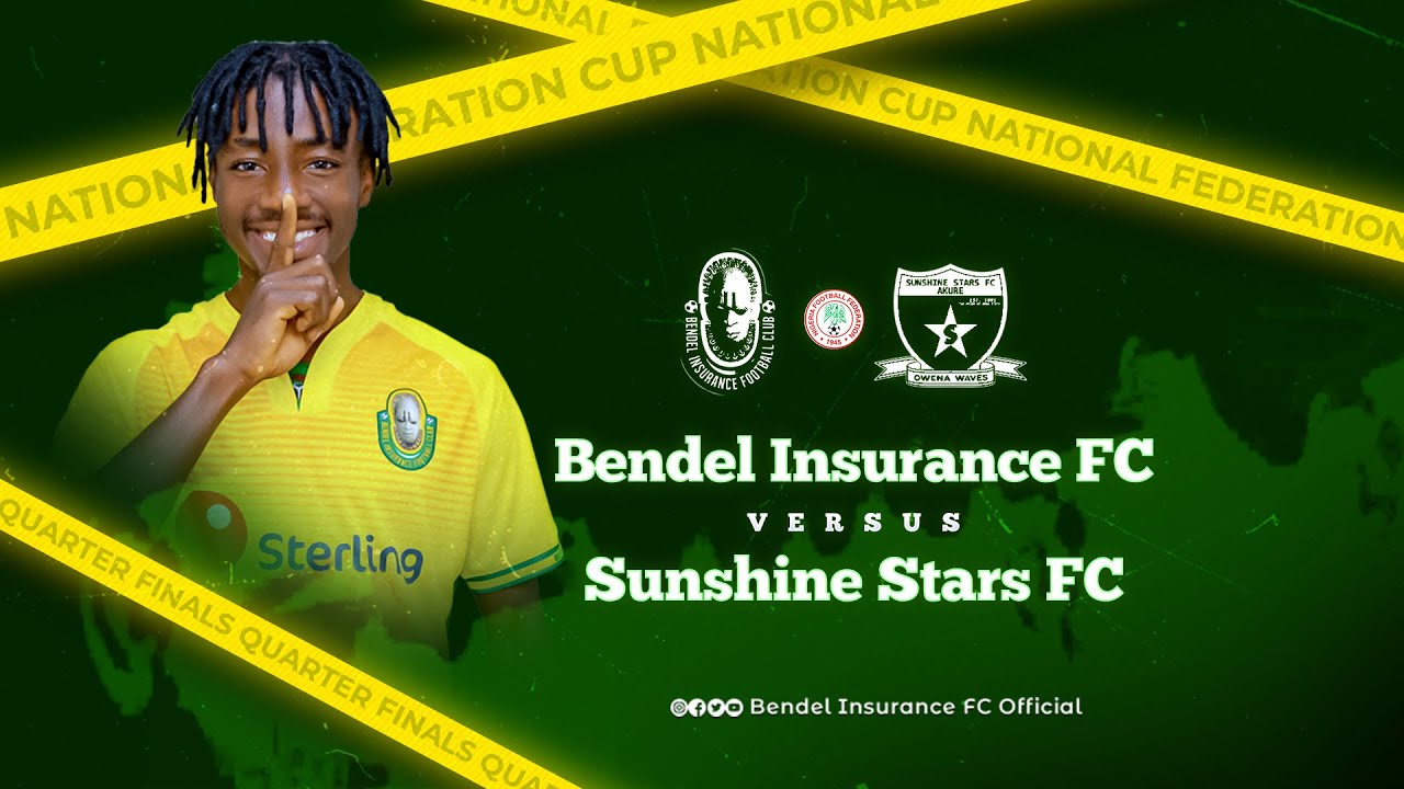 Quarter Finals of the Federation Cup: Bendel Insurance FC versus ...