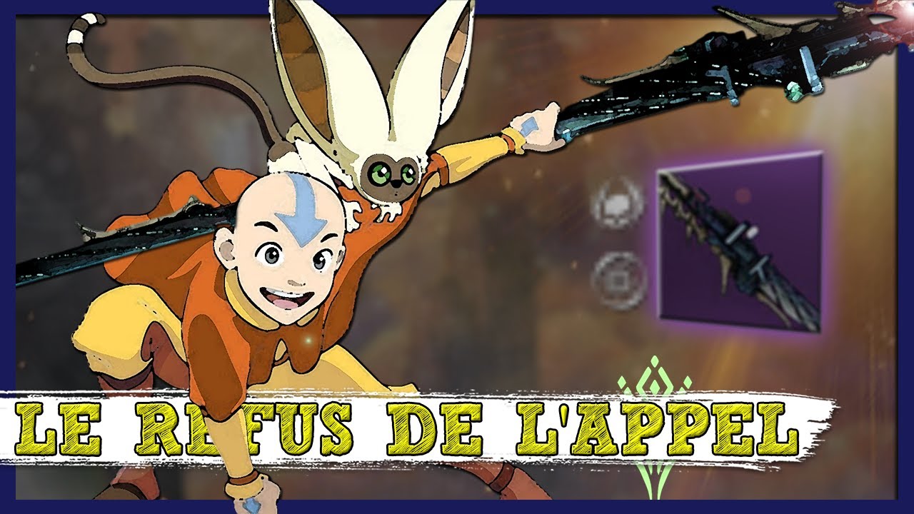 Le deuxième meilleur Glaive légendaire, le Refus de l'Appel | Destiny 2 ...