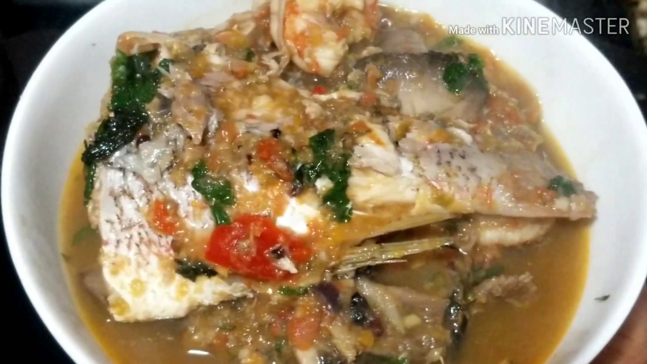 HOW TO MAKE FISH, SHRIMP /MUSHROOMS PEPPER SOUP - YouTube