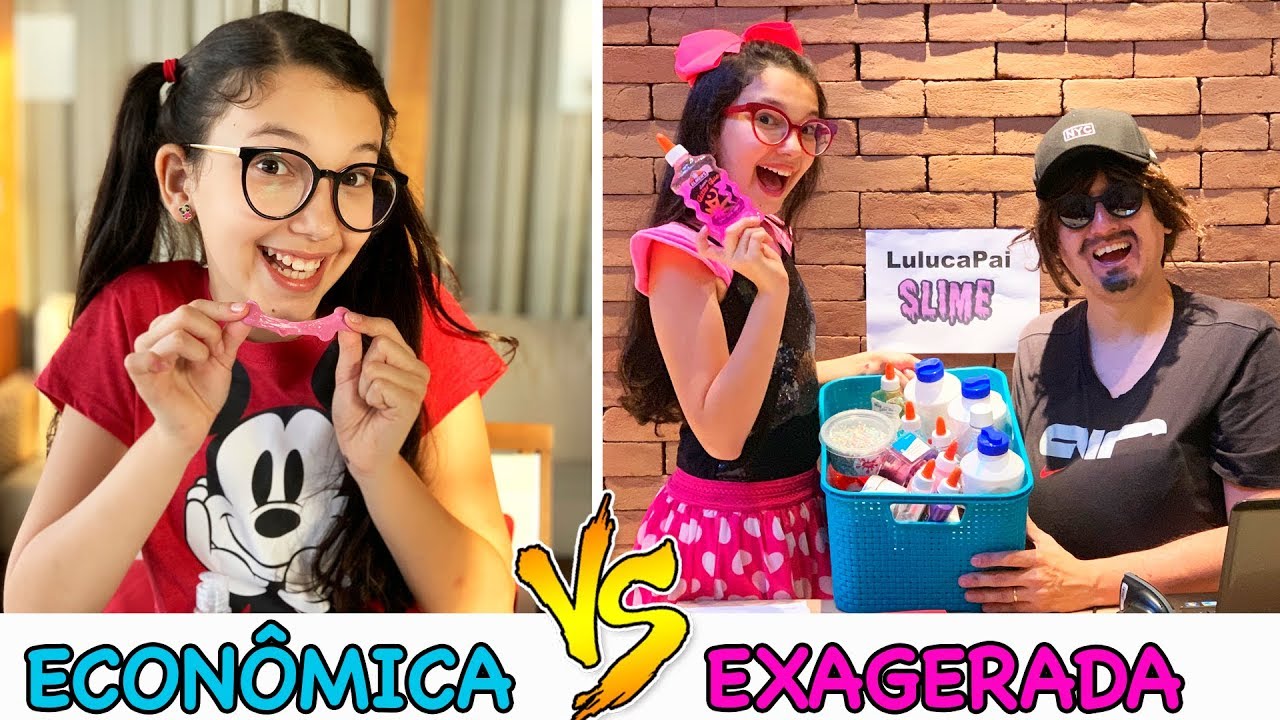 TIPOS DE CRIANÇAS FAZENDO SLIME #1 ECONÔMICA VS EXAGERADA | Luluca ...