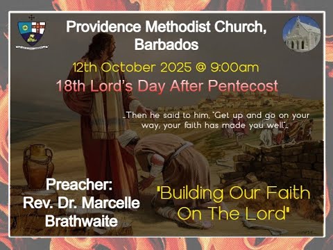 Providence Methodist Church, Barbados, 12 October, 2025 - YouTube