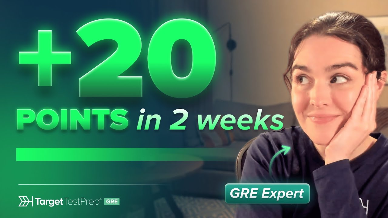 3 Ways to Improve Your GRE Score Fast | +20 Points in 2 Weeks - YouTube