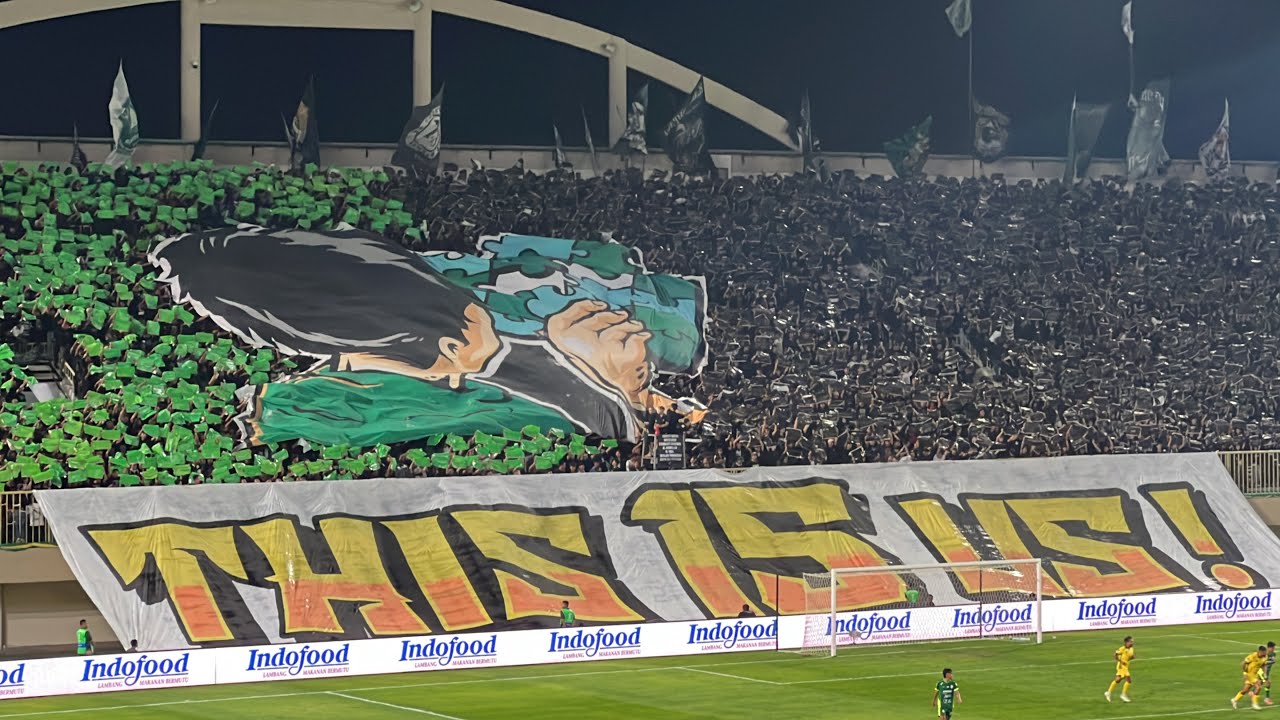 AKSI KOREO TERBARU BCS X PSS VS BARITO PUTERA‼️ FULL BERISIK CHANTS 90 ...