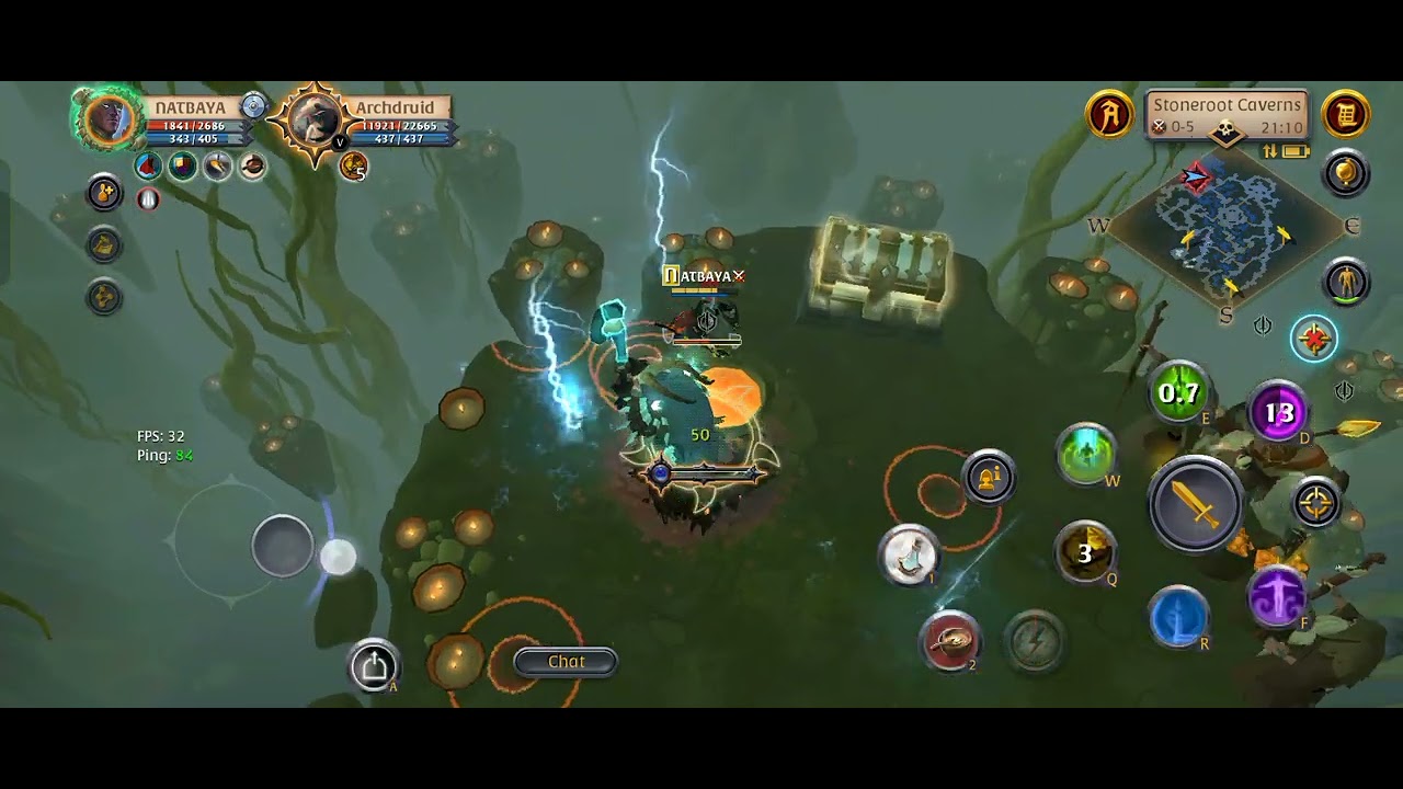 Albion online solo t5 static N boss - YouTube