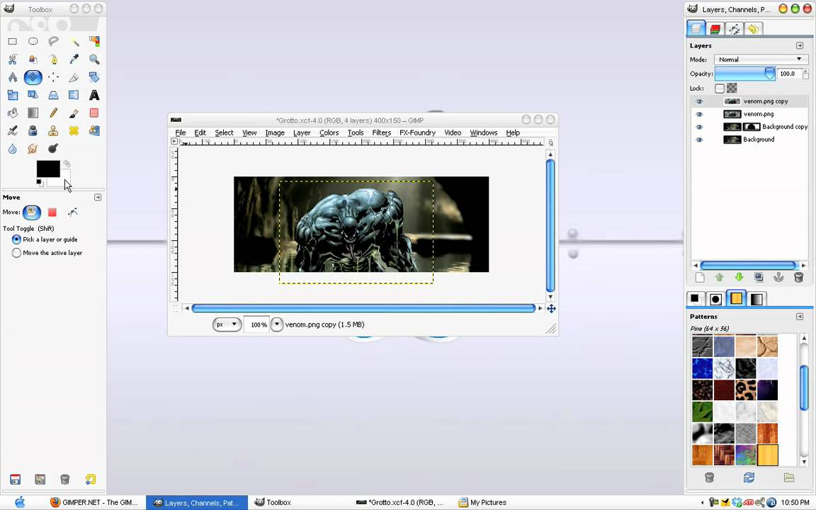 Creating And Using Gimp Custom Gradients Gimp Gradient 4295