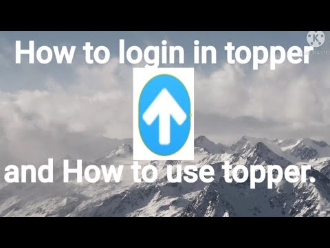 How to login in topper//How to use topper// for class 6 - YouTube