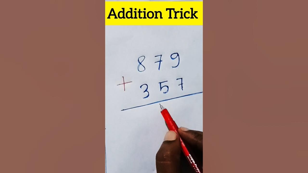 Addition Math Tricks shorts YouTube addition-math-tricks-shorts-youtube