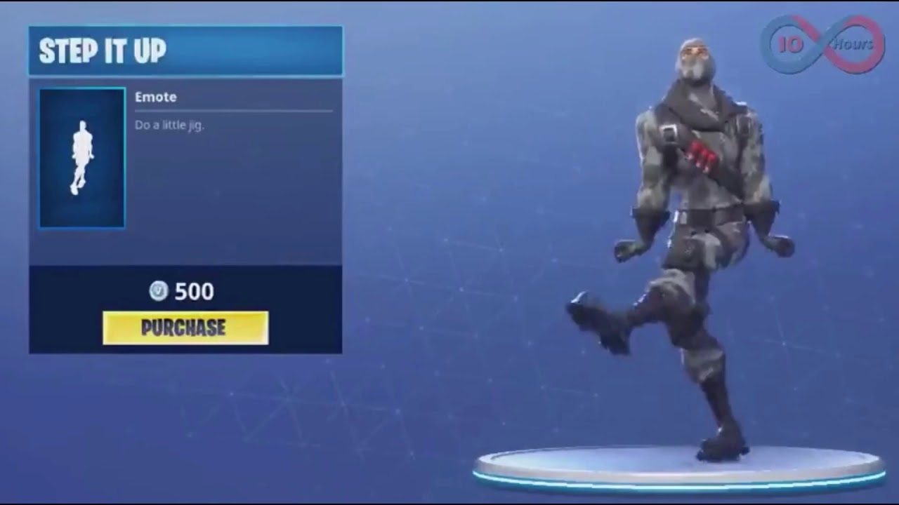 Step it up fortnite bass boosted - YouTube