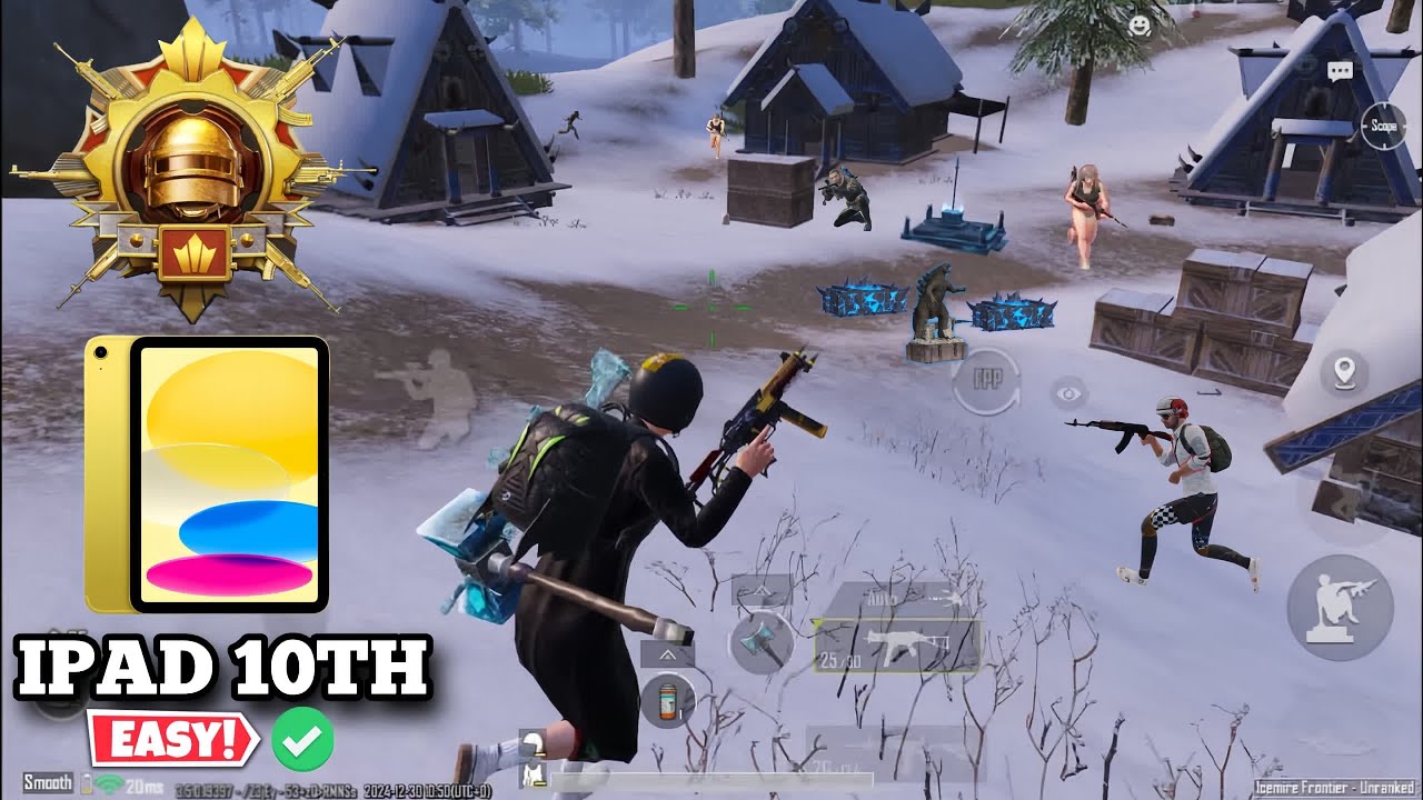 TEST IPAD 10th GENERATION GAME🔥POWER OF Smooth + Extreme PUBG MOBILE ...