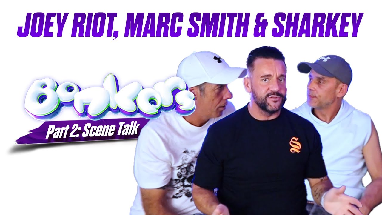 Joey Riot, Marc Smith & Sharkey | Scene talk! exploring Bonkers Artwork ...