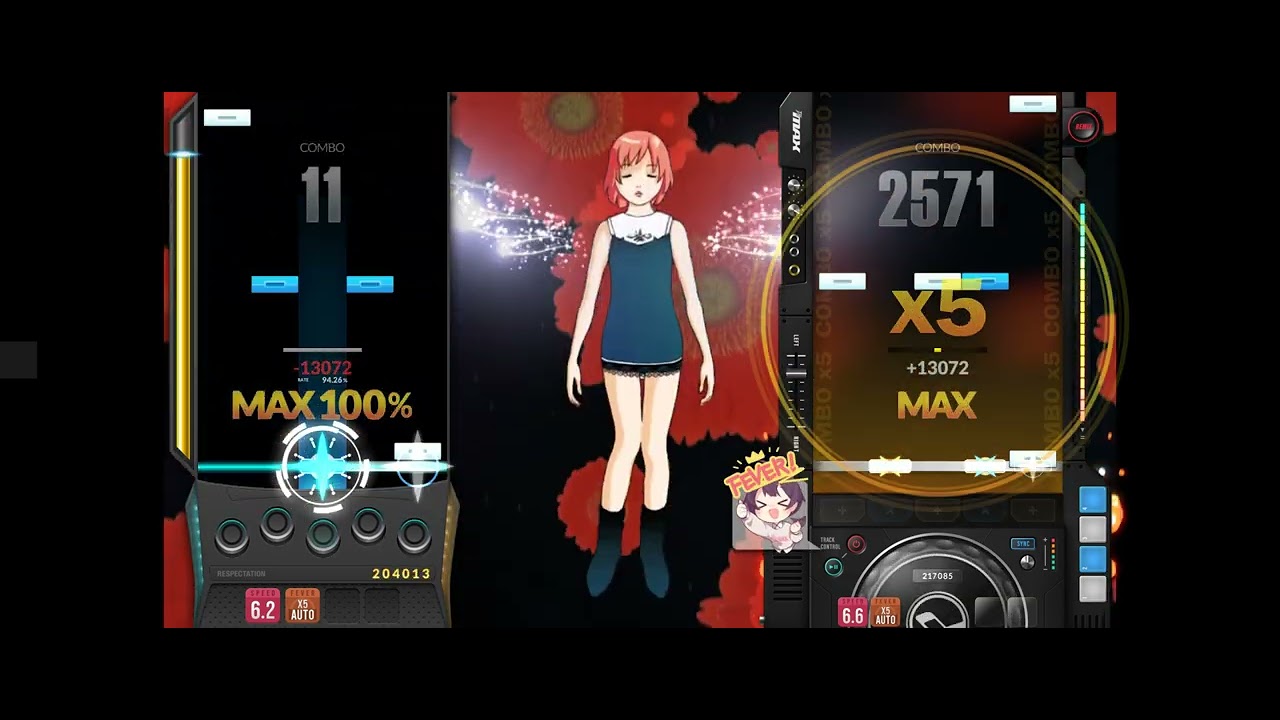 End of the Moonlight 5B HD 93.82% 16Break PB Record (Djmax Respect V ...