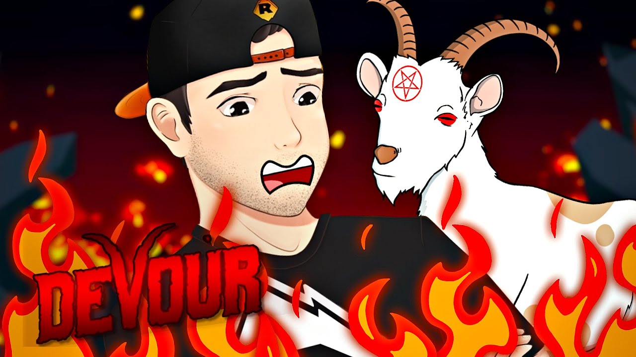 RUNNING FROM A GOAT DEMON?! | Devour w/ Ohm, Acie, and TJonesss - YouTube