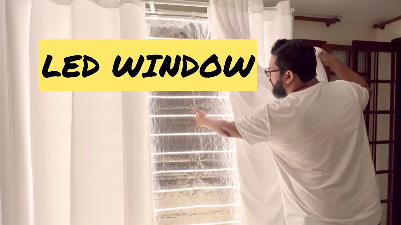 Led Window PRO, a luz de janela de leds - YouTube