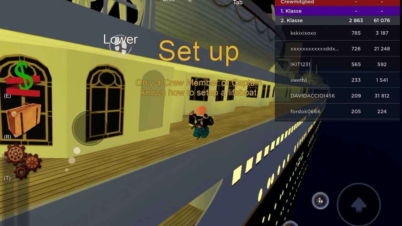 Titanic Simulators ROBLOX - YouTube