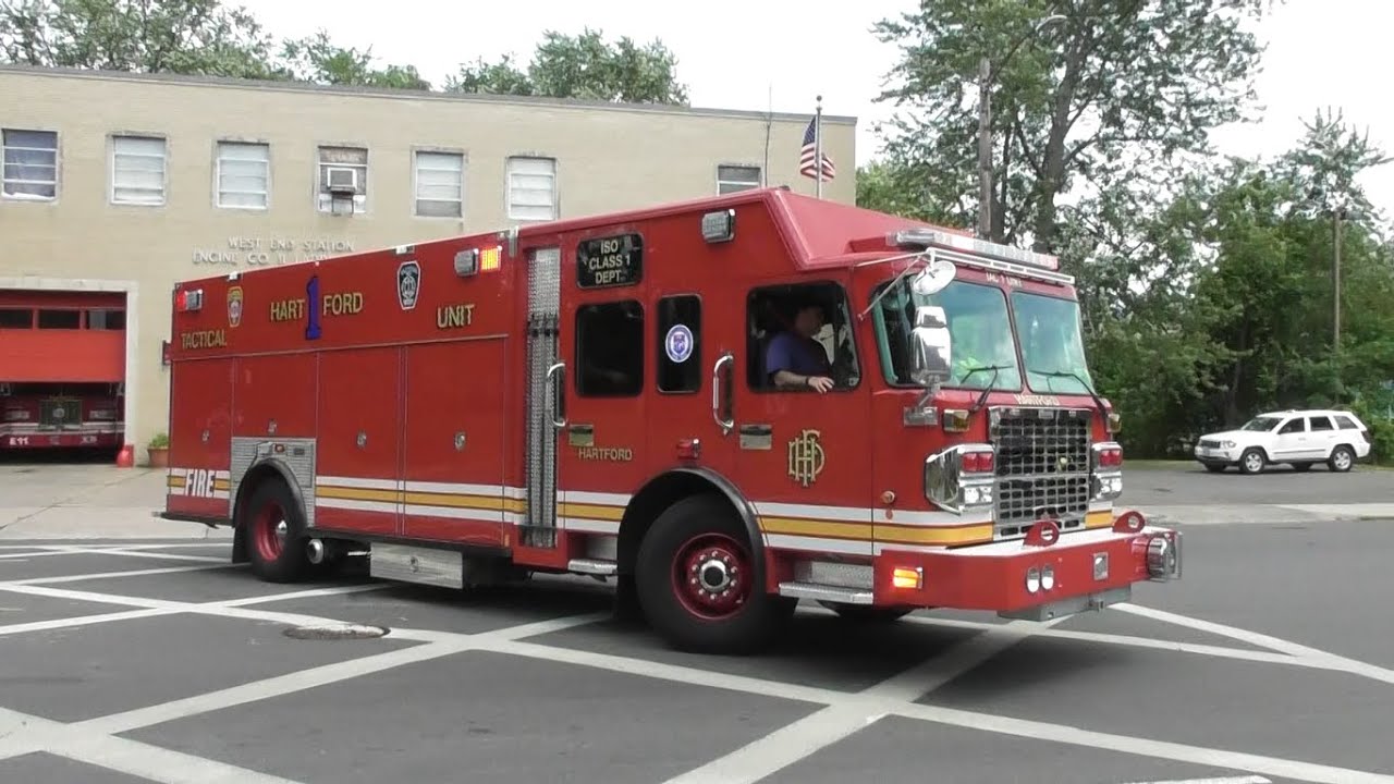 Hartford, CT Fire Department Tac 1 Responding to a Master Box ...