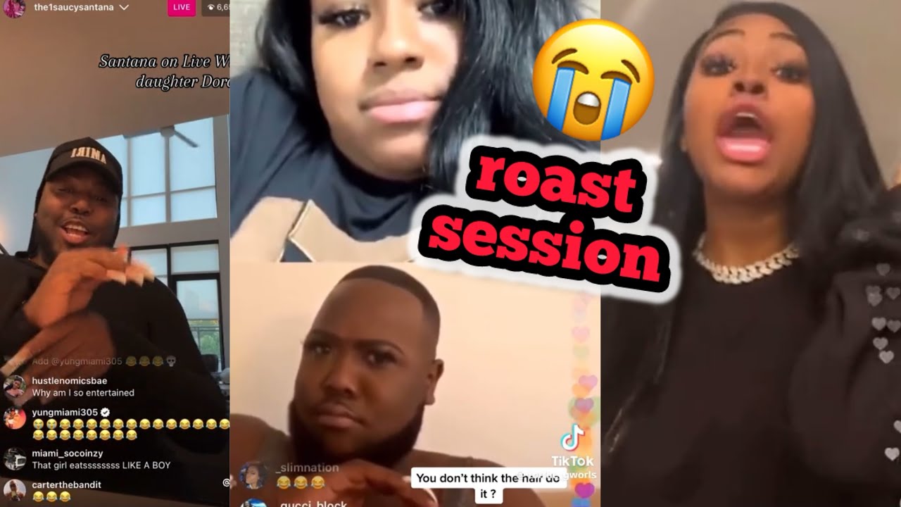 Yung Miami & Saucy Santana’s Funniest Roasting Sessions - YouTube