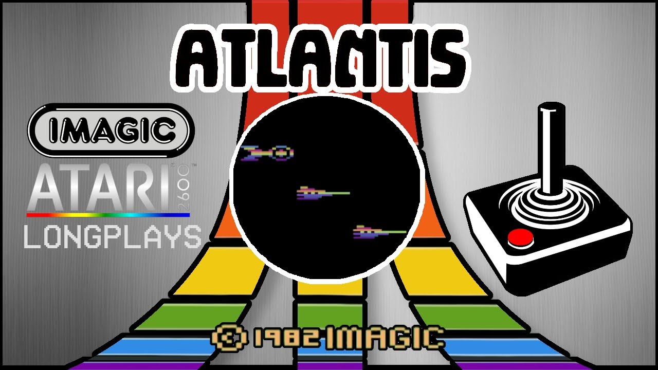 Atari 2600 Longplays: Imagic Atlantis - YouTube