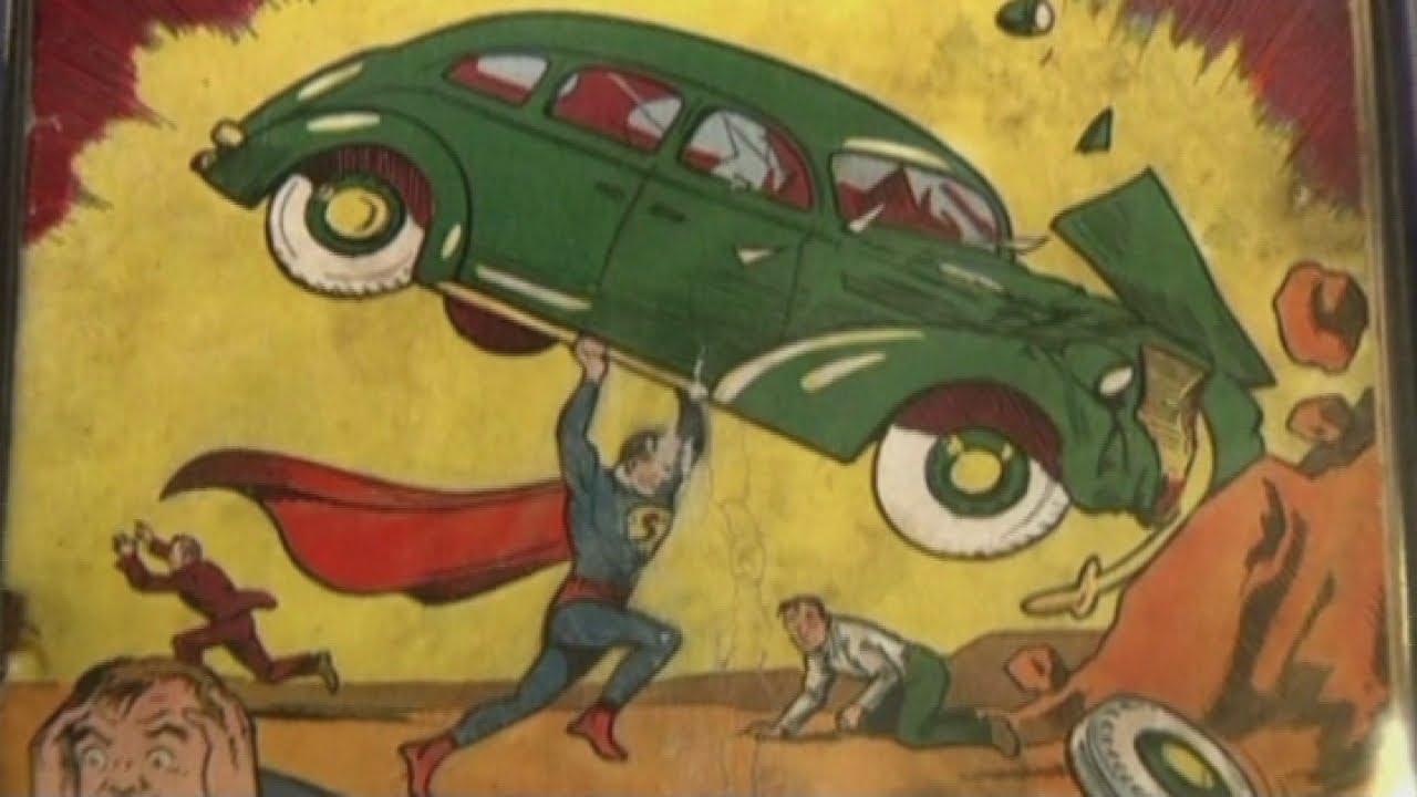 Ripped Superman comic from 1938 fetches $175,000 - YouTube