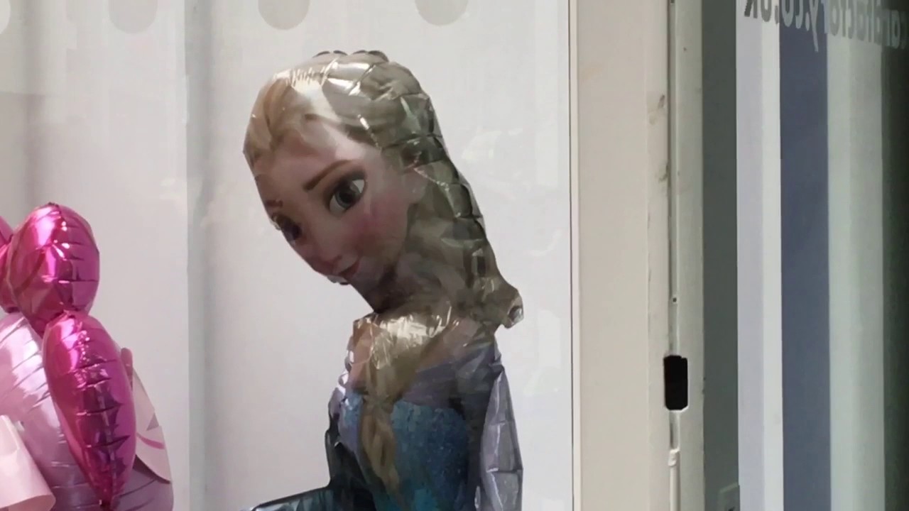 Elsa Balloon - YouTube
