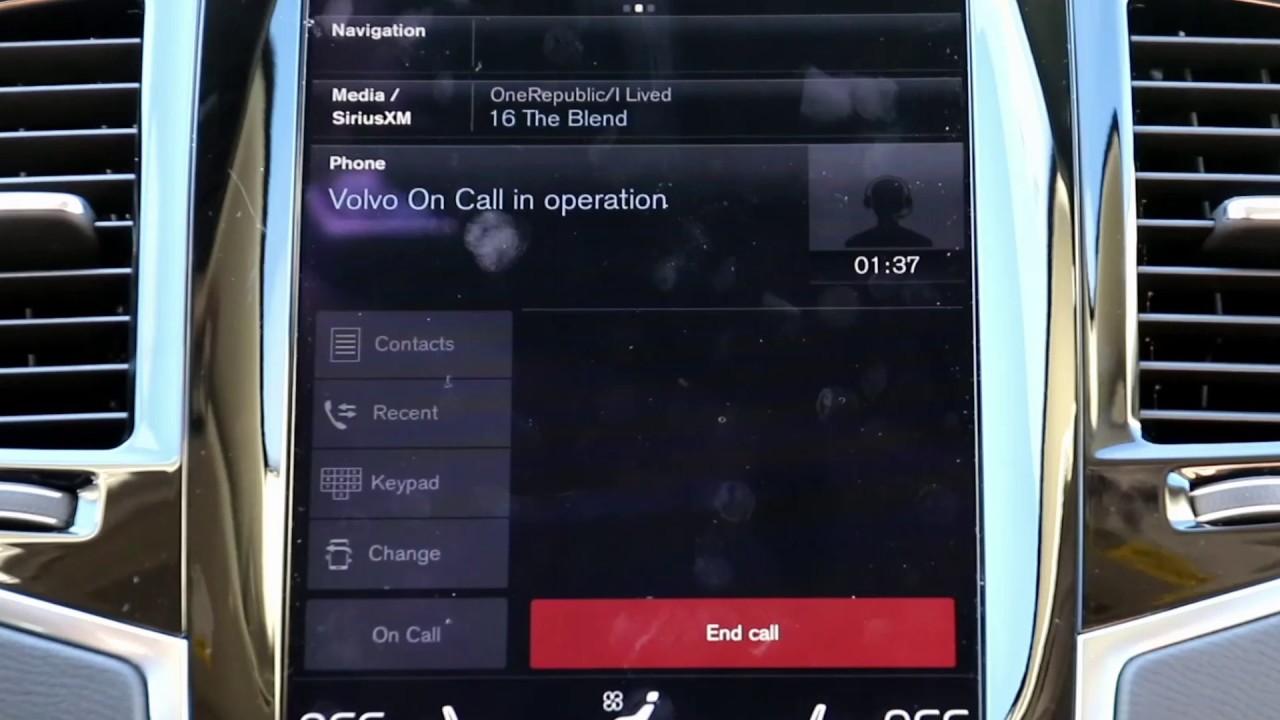Volvo XC90 On Call Setup - YouTube