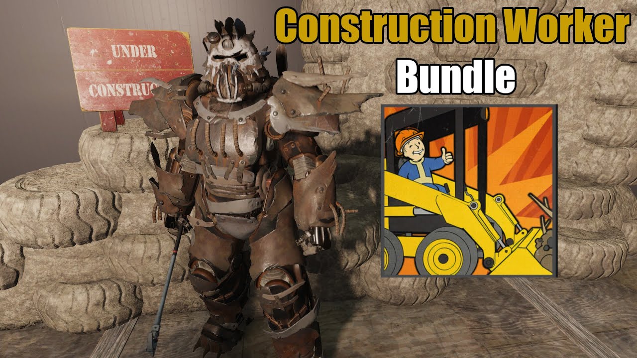 Construction Worker Bundle - Fallout 76 Showcase - YouTube
