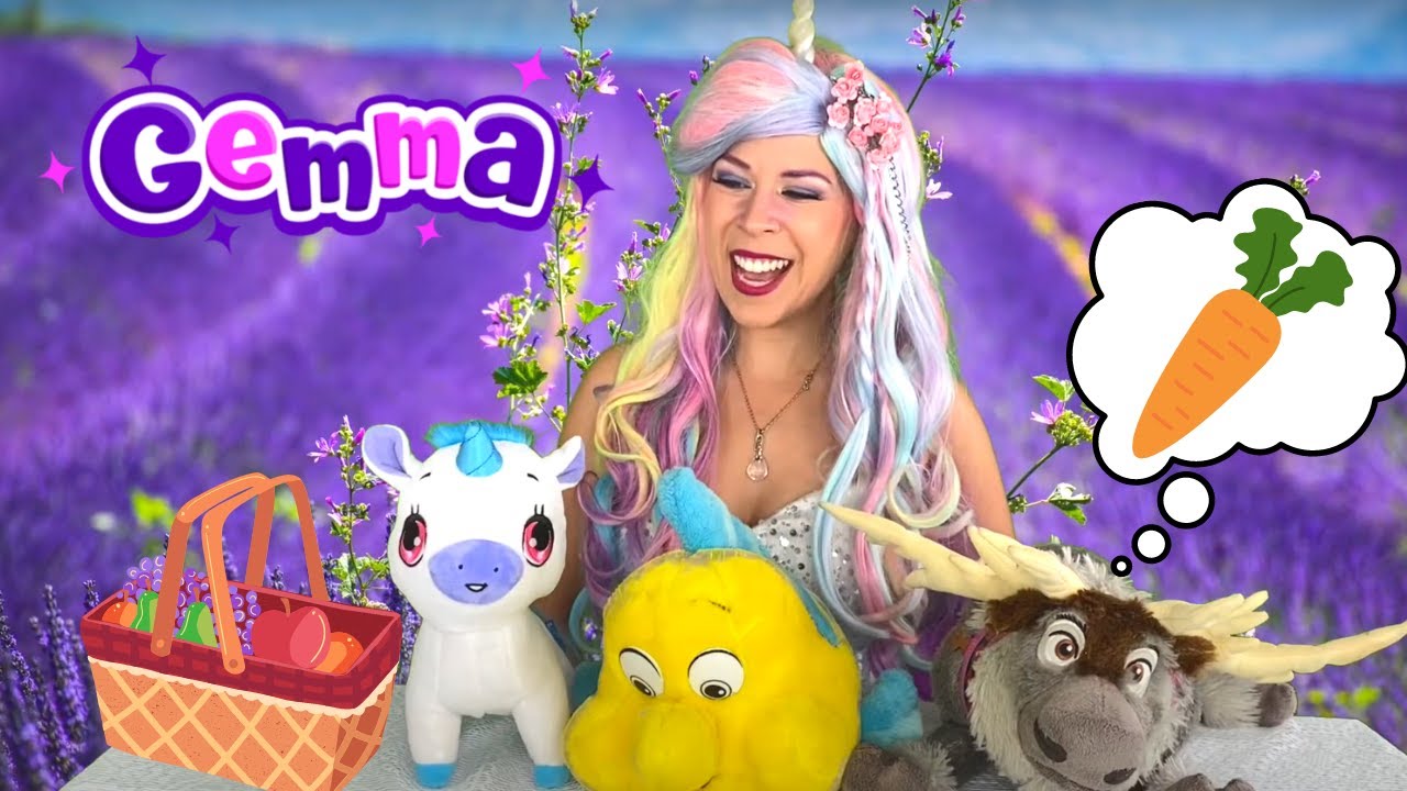 Going on a PICNIC with SVEN, Flounder, Unicorn Princess Gemma & Flash ...