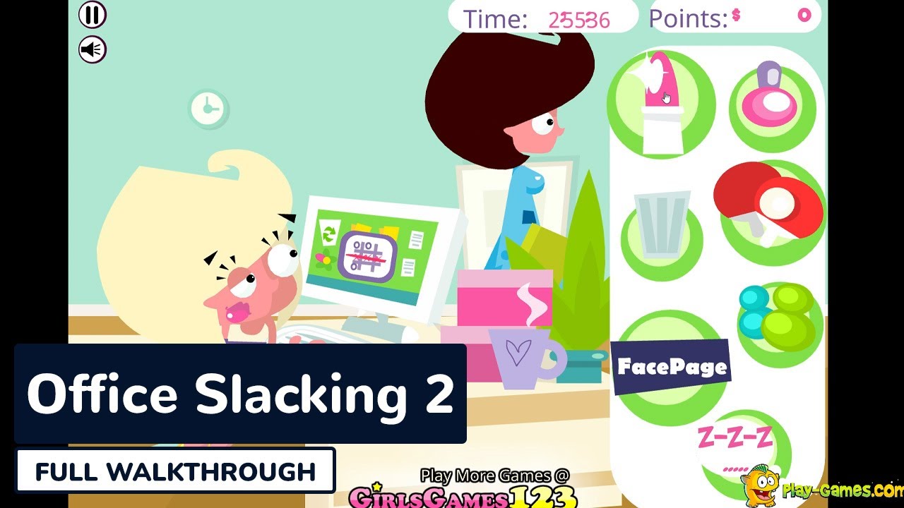 Office Slacking 2 - Full Gameplay Walkthrough - YouTube