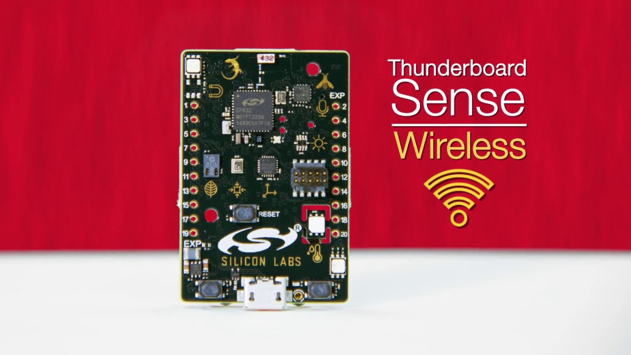 Wireless Connectivity in Thunderboard Sense IoT kit from Silicon Labs - YouTube