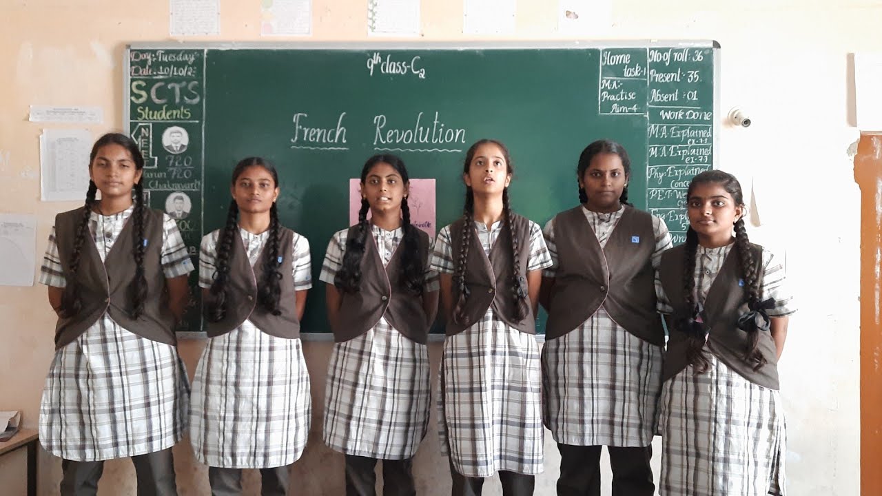 9th class social "French revolution "lesson Activity (skit)done by 9th ...