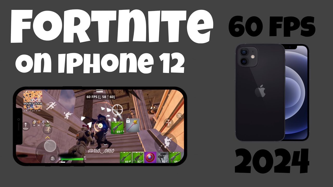 Fortnite Mobile IOS 🔥GAMEPLAY🔥IPhone 12 🔥60 FPS - YouTube