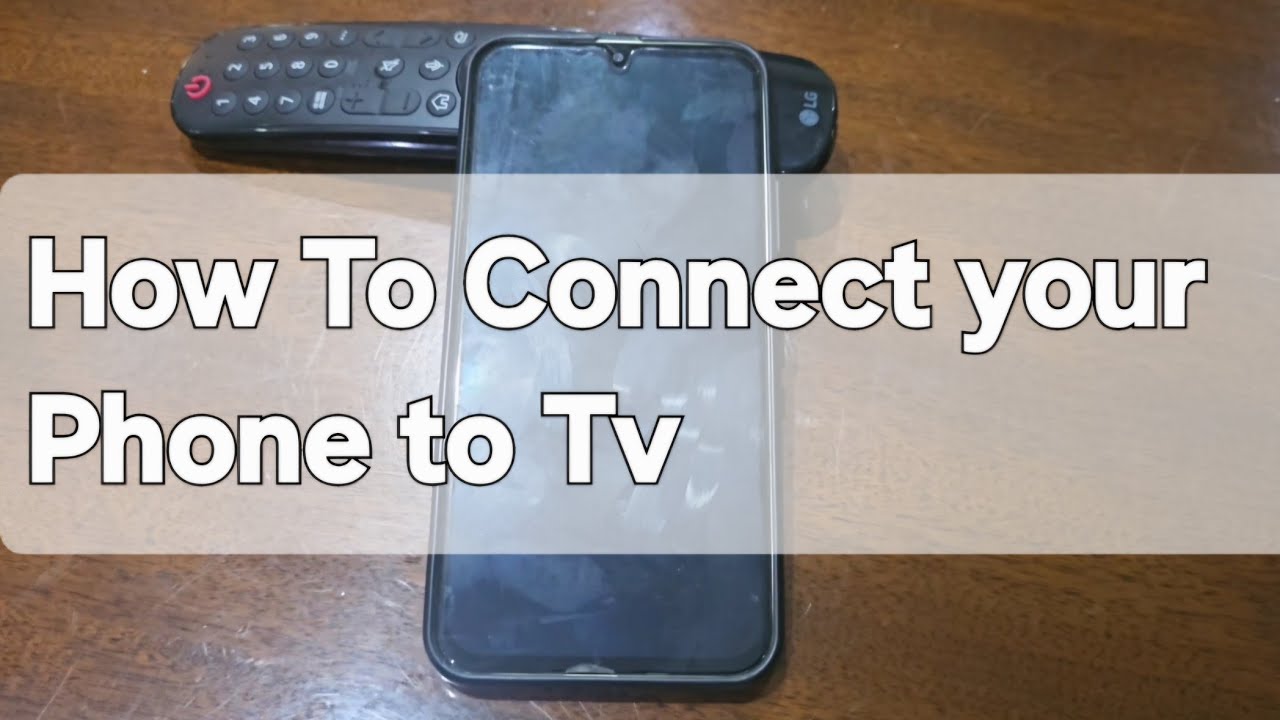 How to connect your mobile phone to Television TV easy way. - YouTube