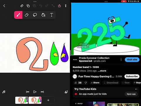 Number band 1-1000 part 2 - YouTube