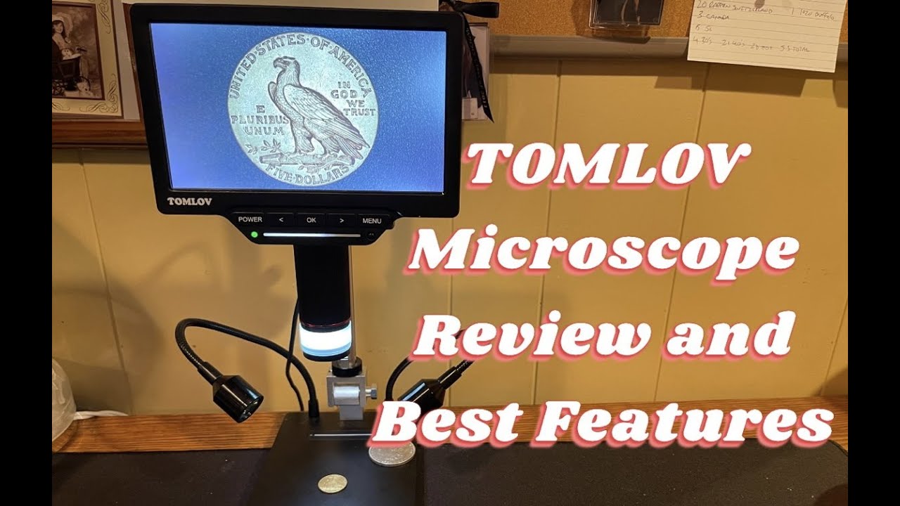 Tomlov Microscope Review DM201 7 Inch Screen + Tomlov Giveaway Details ...