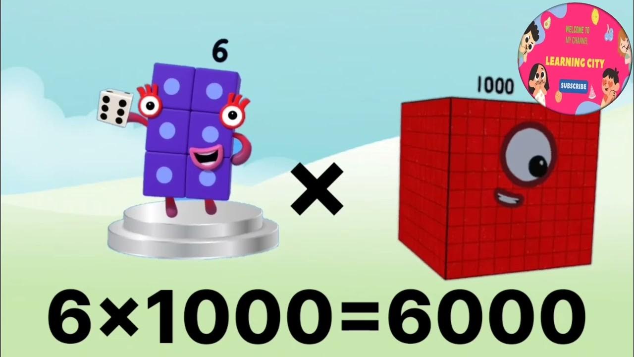 Numberblocks small To big sequence Multiplication#LearnToCount#MathsForKids@learningcity786 ...
