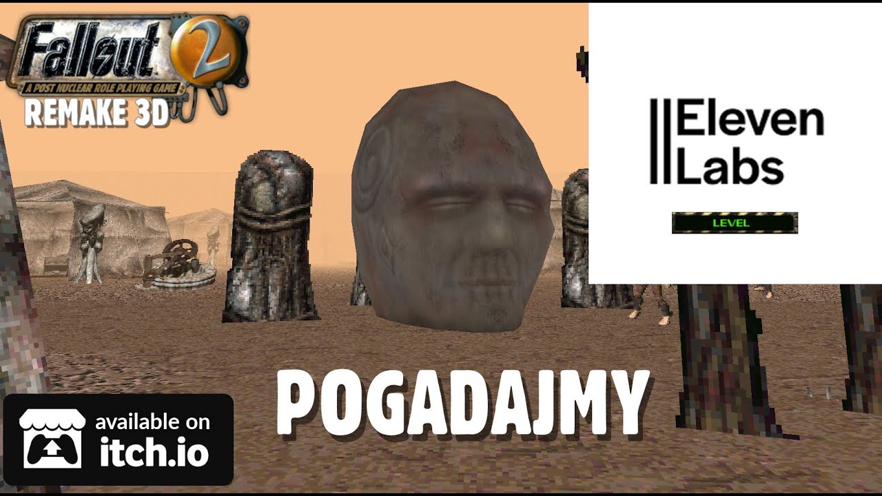 Fallout 2 Remake 3D FPS game dev vlog 26.8 Dialog + AI ElevenLabs - YouTube