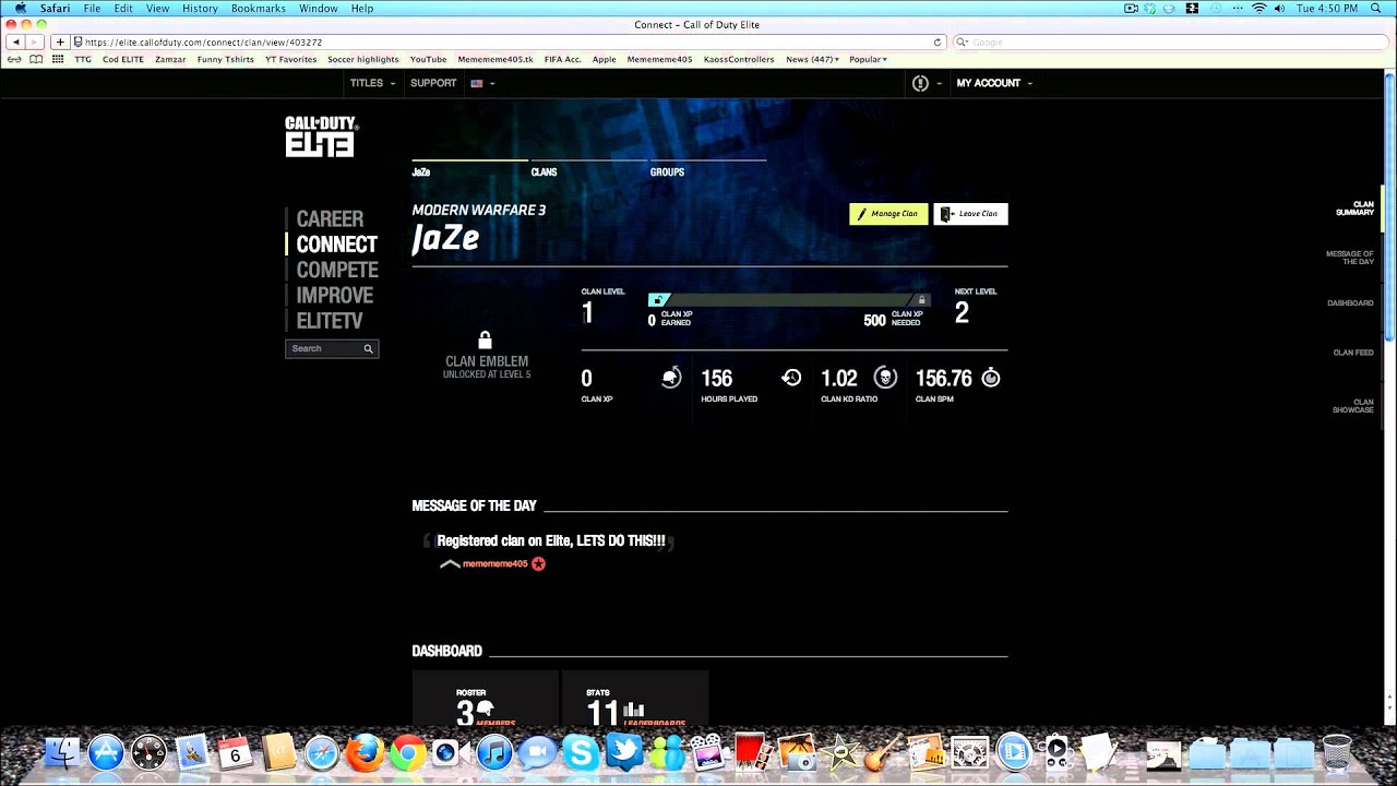 Clan JaZe - The New CoD ELITE Clan HD1080p - YouTube