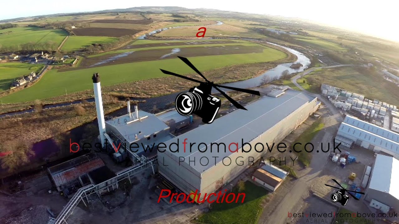 Aerial Video of Inverurie Paper Mill, Aberdeenshire, Scotland - YouTube
