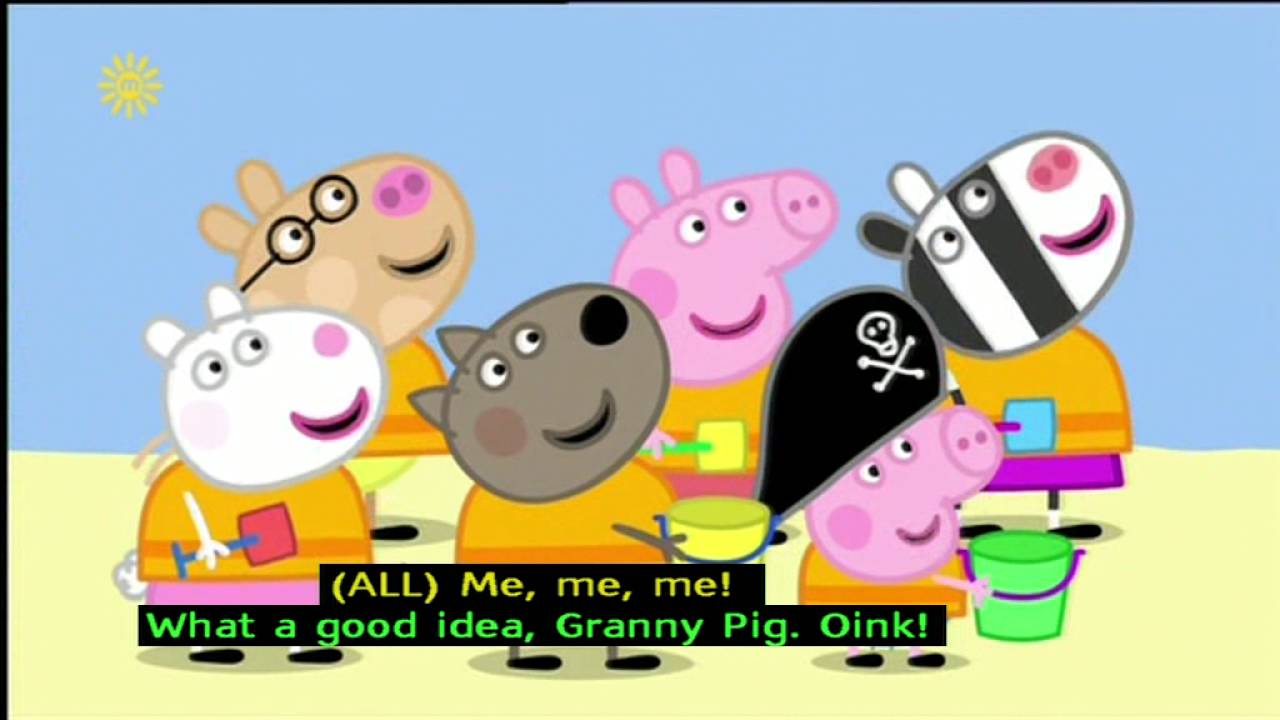 Peppa Pig (Series 2) - Pirate Island (with subtitles) - YouTube