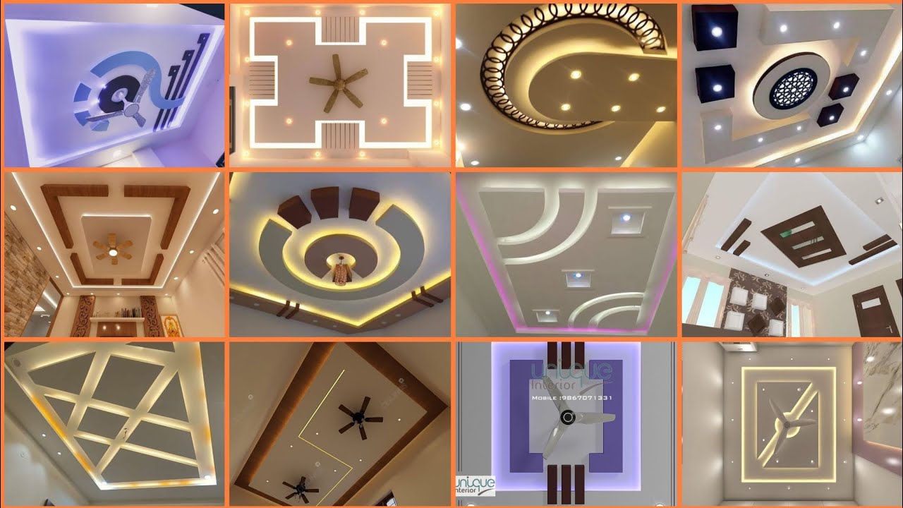 New Hd Top 50+ False Bedroom Fall Ceiling Design || False Gypsum ...