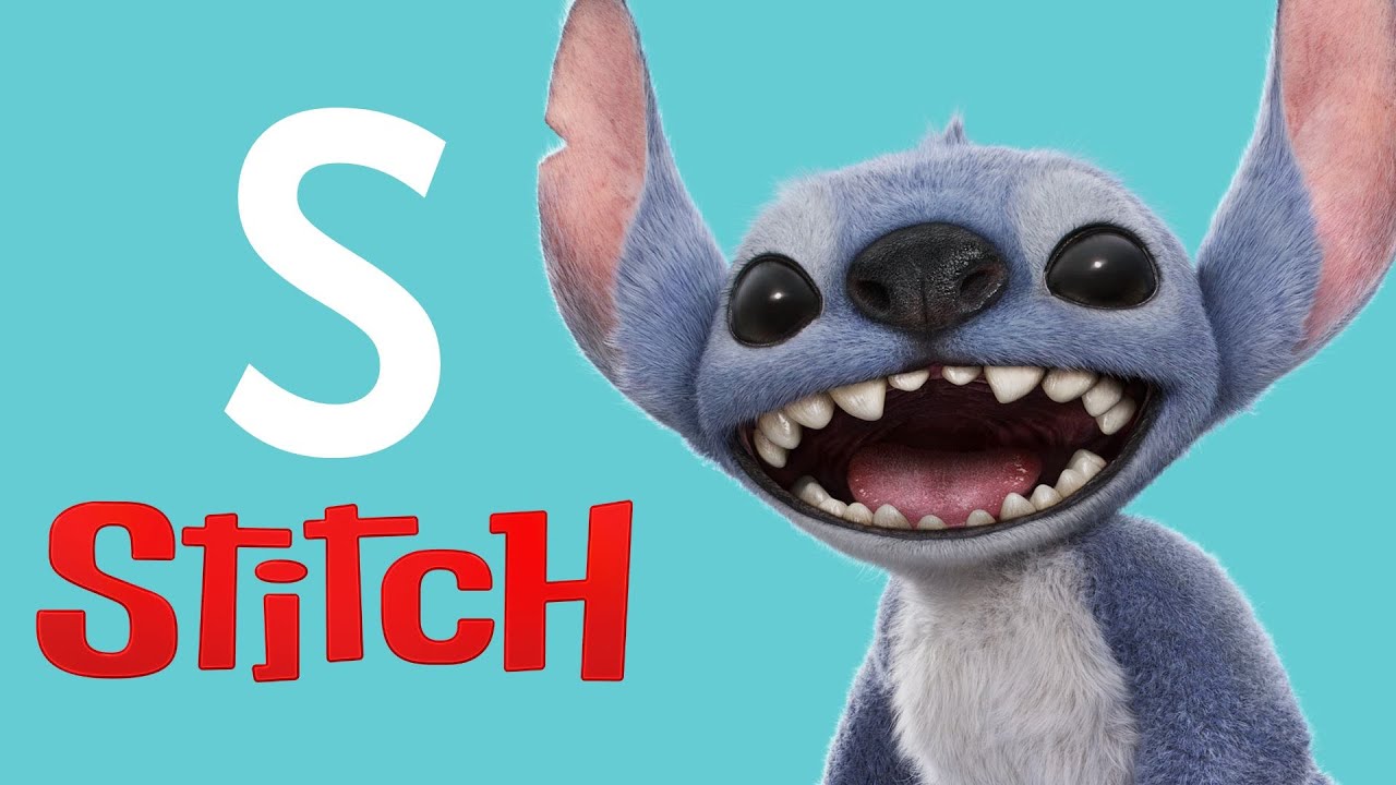 Stitch ABC - Lean the alphabet with Lilo & Stitch new movie 2025 - YouTube