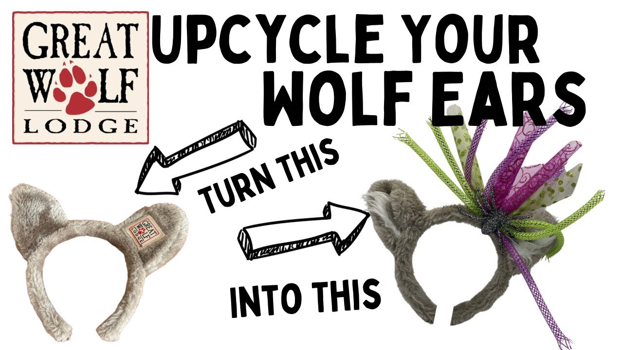 Transforming Great Wolf Lodge Wolf Ears for Halloween Fun - YouTube