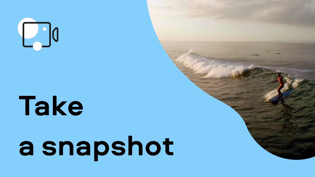 How to take a snapshot in Movavi Video Editor | video editing (Tutorial ...