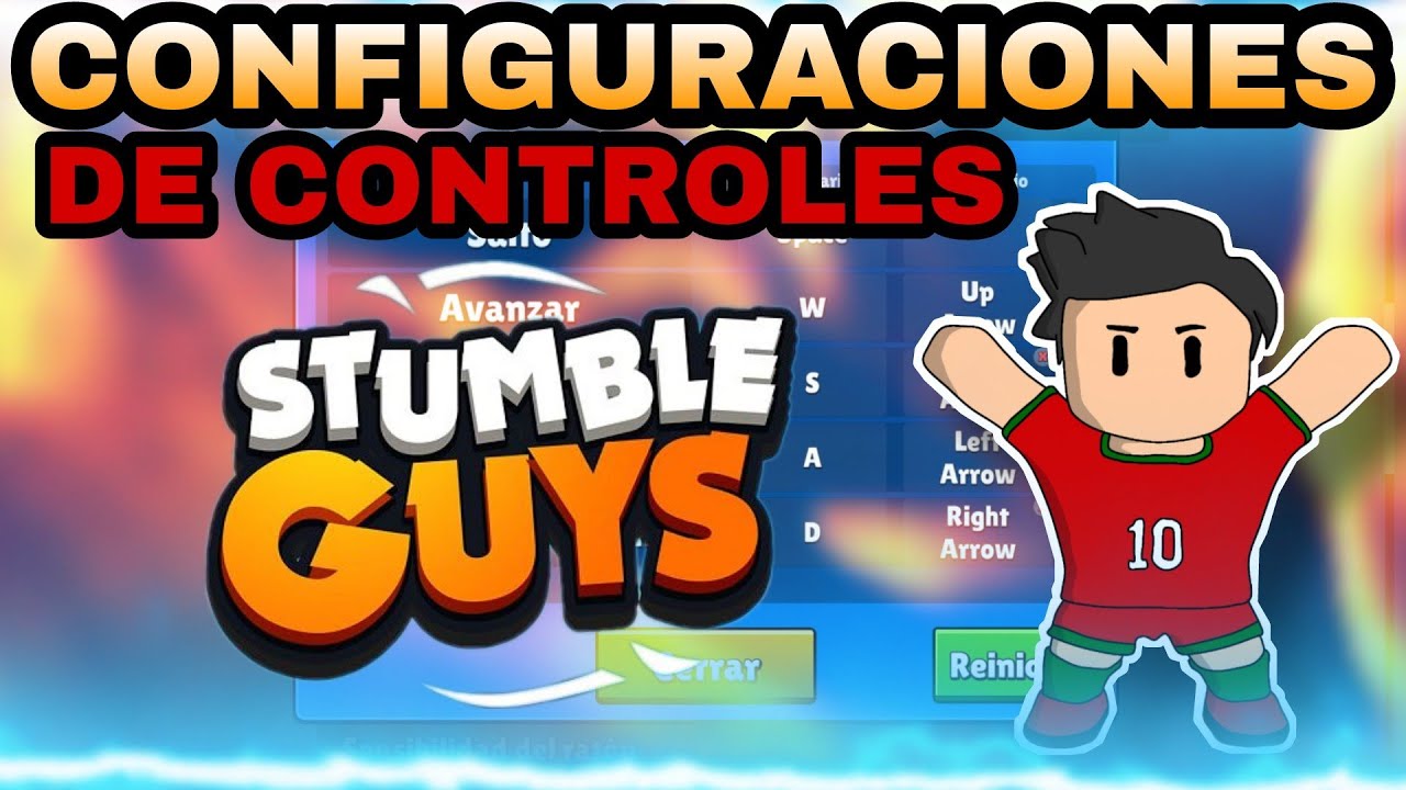 ¿Cómo configurar el control de Stumble Guys en PC? - YouTube