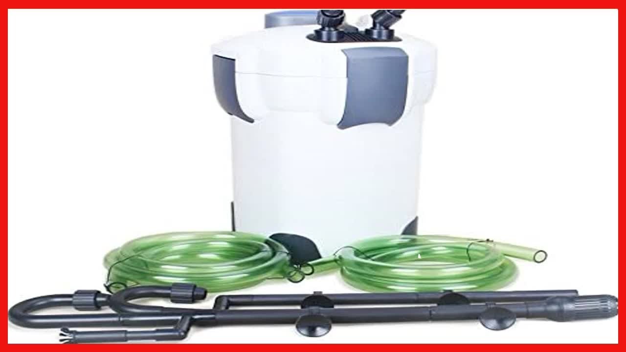 Super HW-304B 5-Stage External Canister Filter w/ 9w UV Sterilizer ...