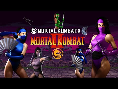 KITANA AND MILEENA Sisterly SPECIAL PART 2 Featuring MK2 (MORTAL KOMBAT) #Happy30thAnniversary