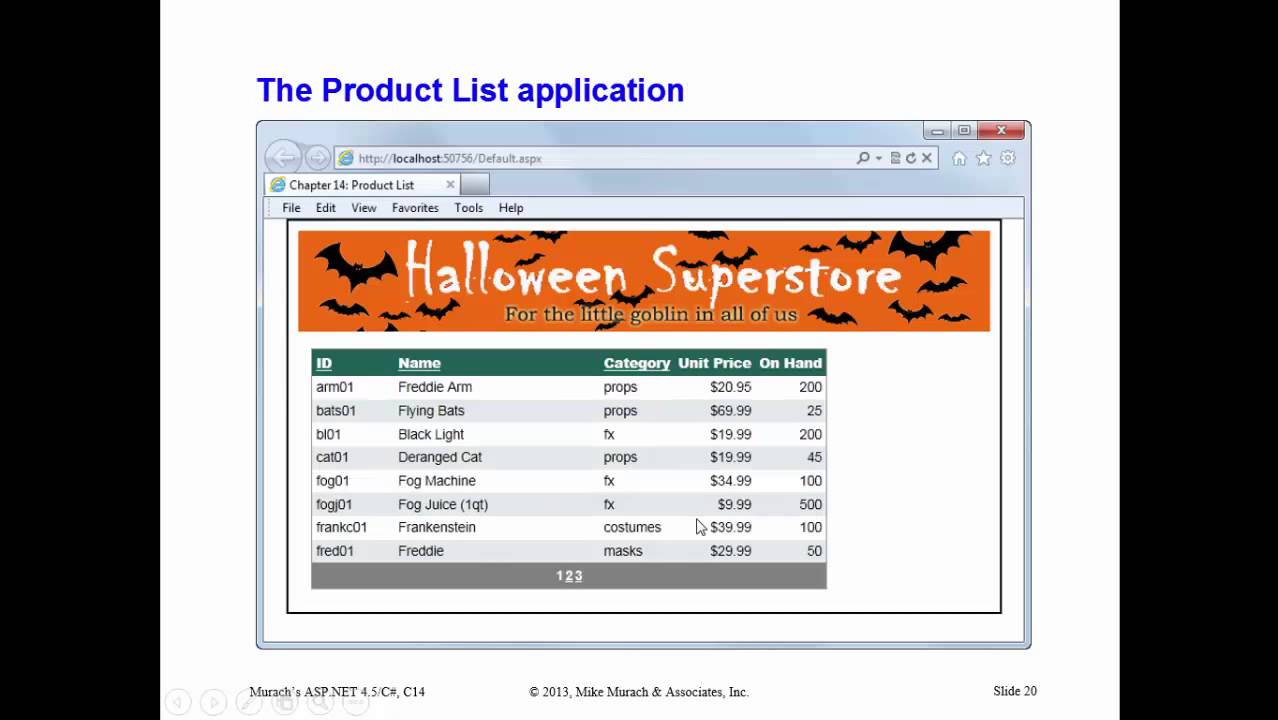 Chapter 14 Murachs ASP.NET 2012 - YouTube